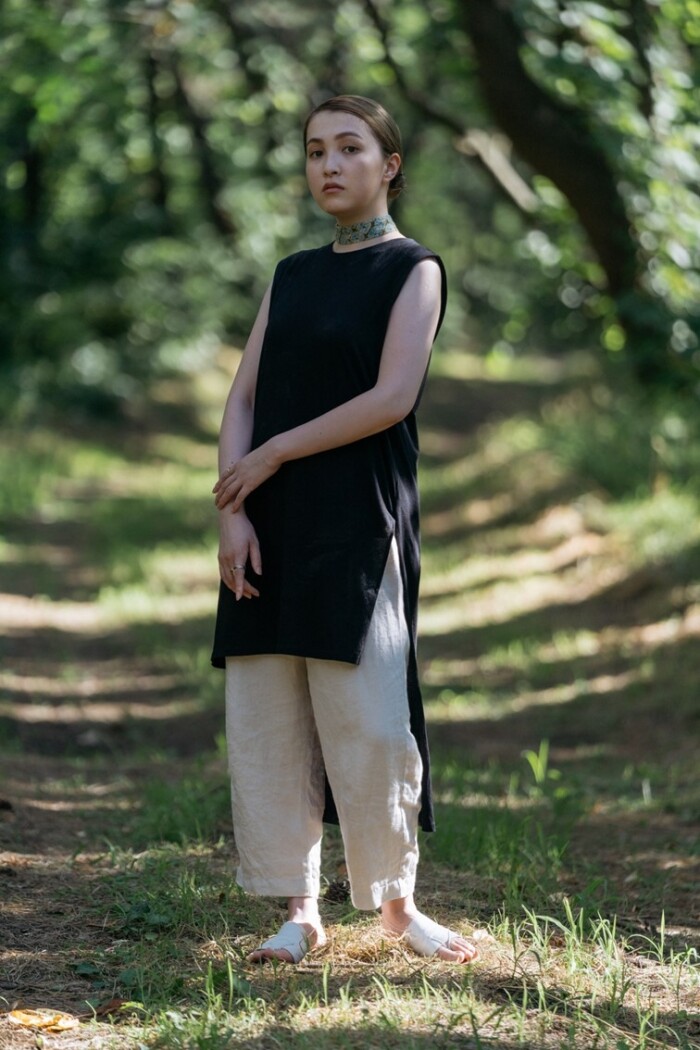 Scarf Narumi shibori (long size)｜Oriori Japan｜ヴィンテージ着物・織物プロダクト制作